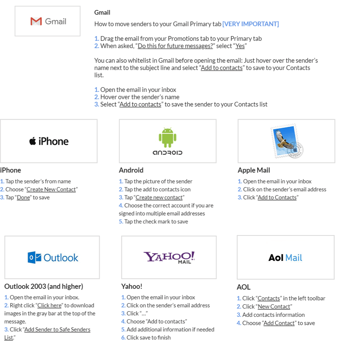 How to Whitelist Our Emails - The Art of Mastery